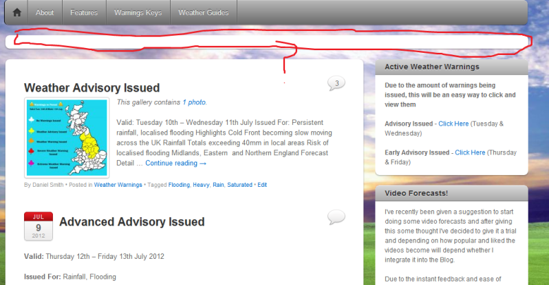 Weird White Box | WordPress.com Forums