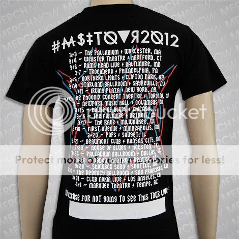 Tour merch added to the MSI store!