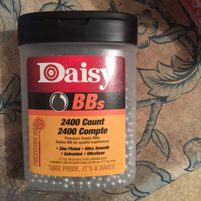 My Crosman 760 MSP ... Daisy Zinc-Coated BBs and Avanti Precision ...