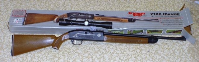 My Vintage .117 Caliber Crosman 2100 Classic ... Manufactured in SEP of ...