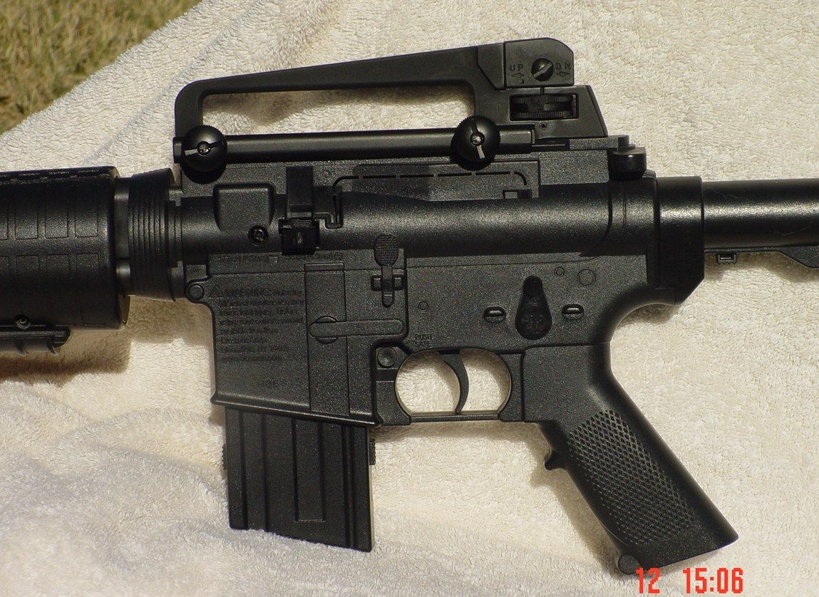 My Crosman M4-177 ... M16/AR15 Marksmanship Training Rifle for ...