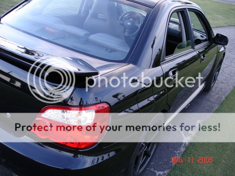 WTT: 06 WRX black trunk lid with wing for 06-05 STI black trunk lid ...