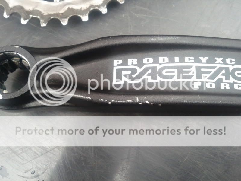Race Face Prodigy XC Cranks + 22/32 Chainrings - ISIS 170mm | Retrobike