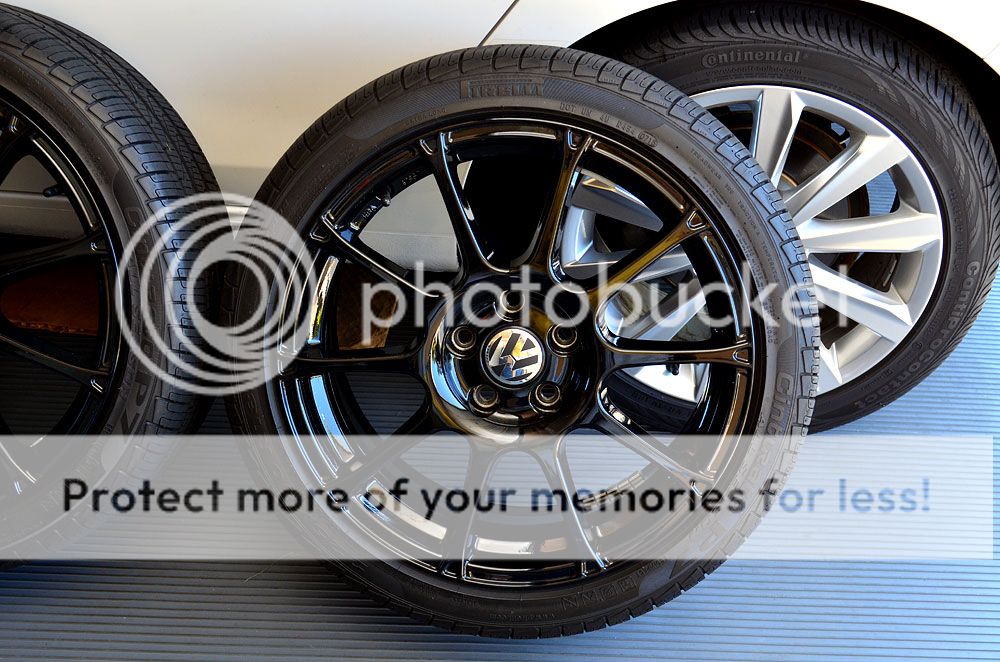 VWVortex.com - FS a set of 18" OEM VW Motorsport wheels with almost new ...