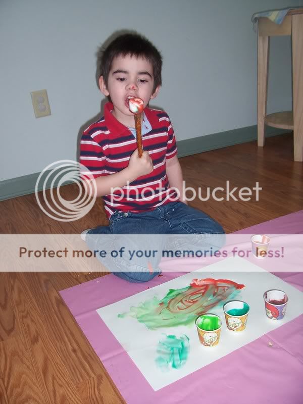 painting with pudding! | thebeachbrood