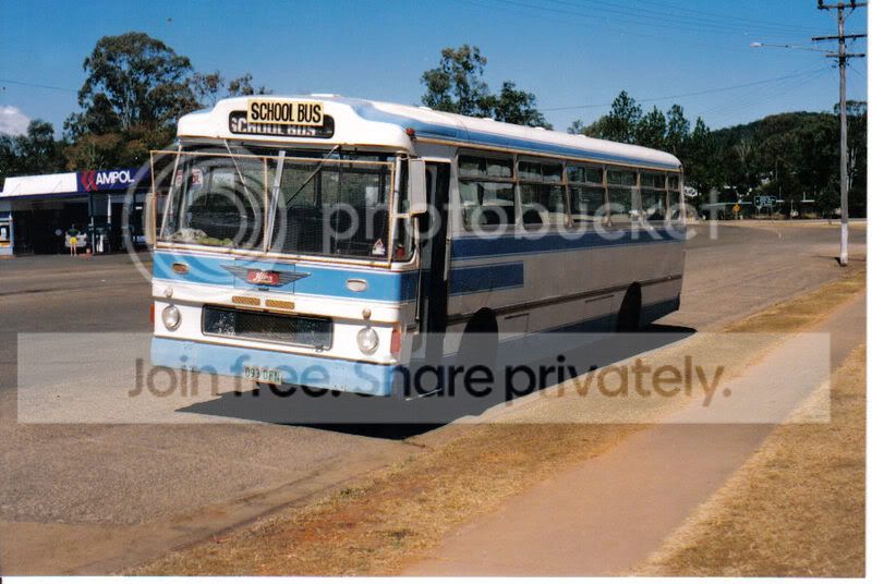 Old Queensland School Buses