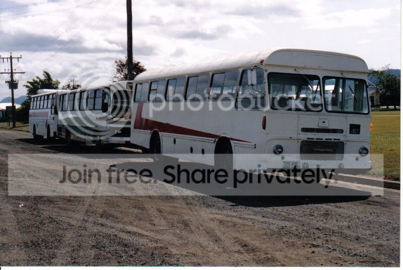 Old Queensland School Buses