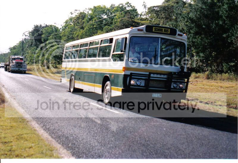 Old Queensland School Buses