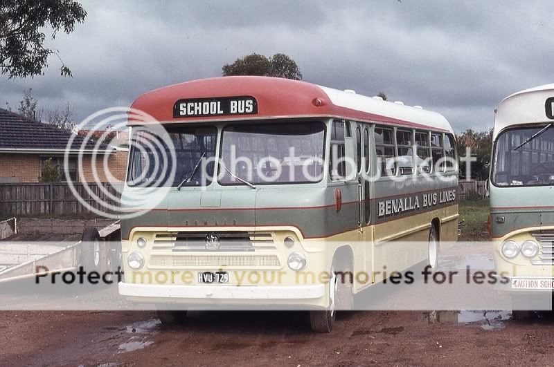 Benalla Bus Lines in the 60's