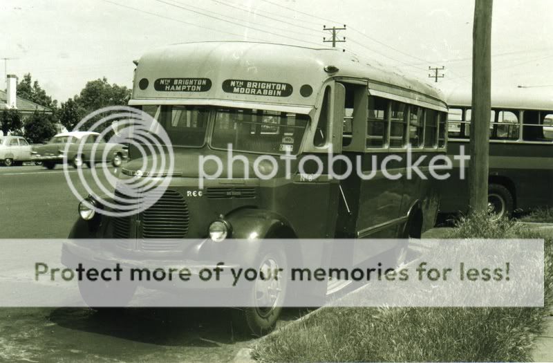 Some old Melbourne Bonneted Buses & a Half Cab