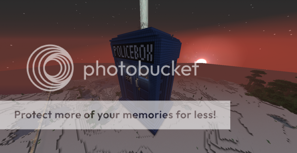 Giant TARDIS : r/Minecraft