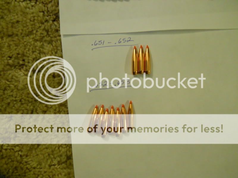 Bullet Ogive Bearing Surface Consistency | Shooters' Forum