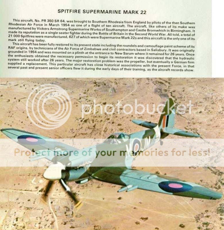 Rhodesian Spitfire. - Aircraft Cold War - Britmodeller.com