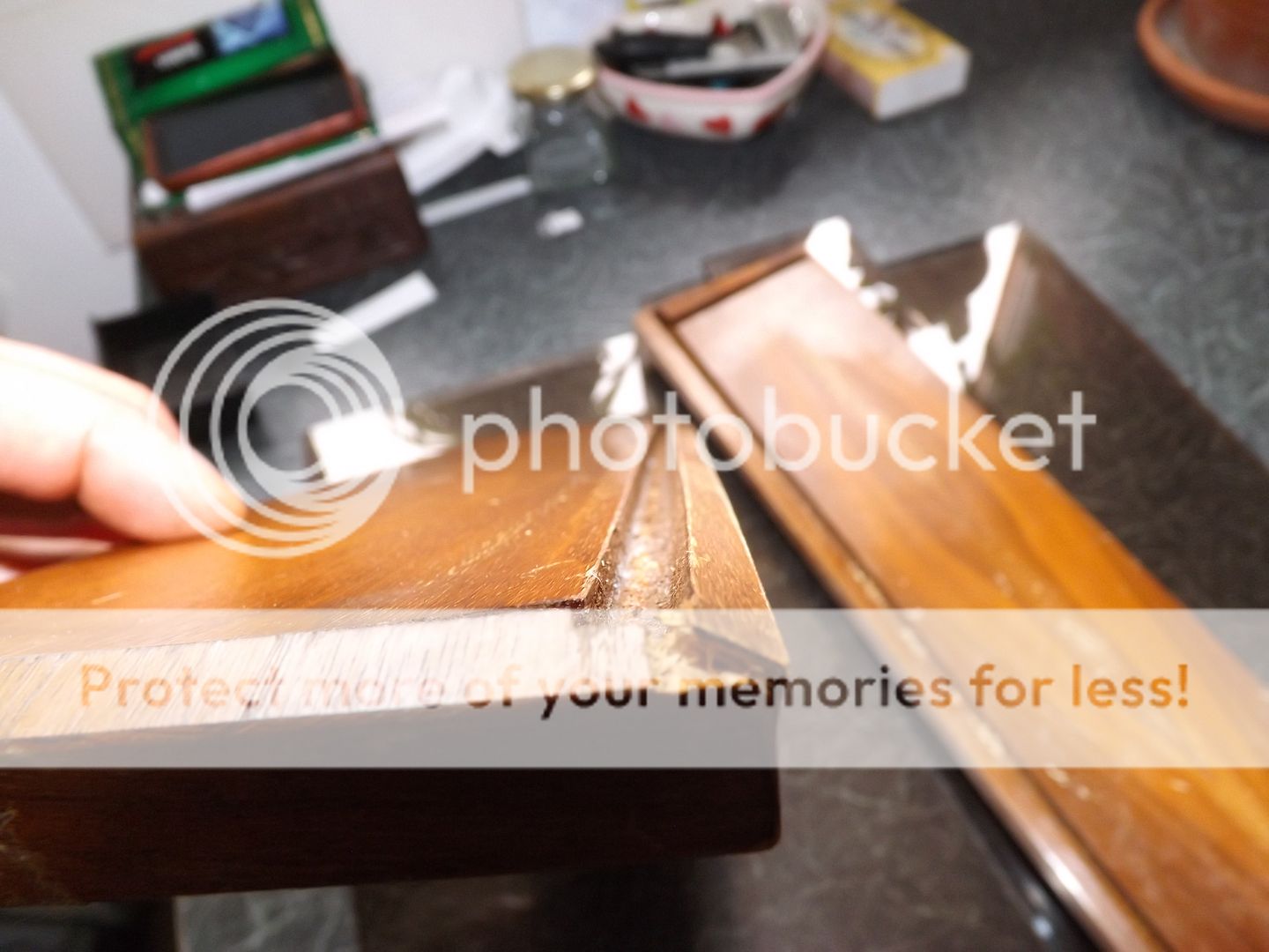 Swollen chip board repair (water damage) | UK Workshop